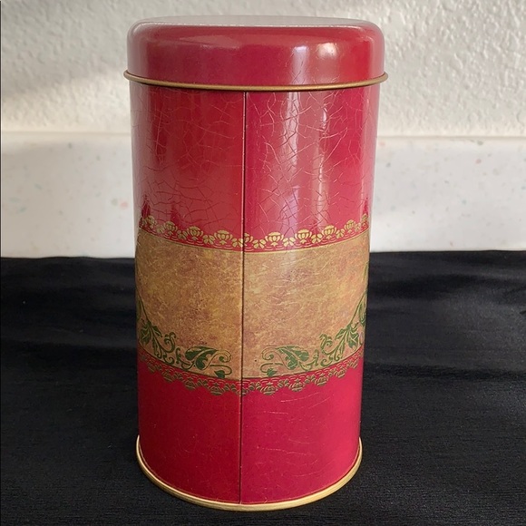 Coca Cola | Other | Vintage Coca Cola Collectible Cylindrical Tin Box ...